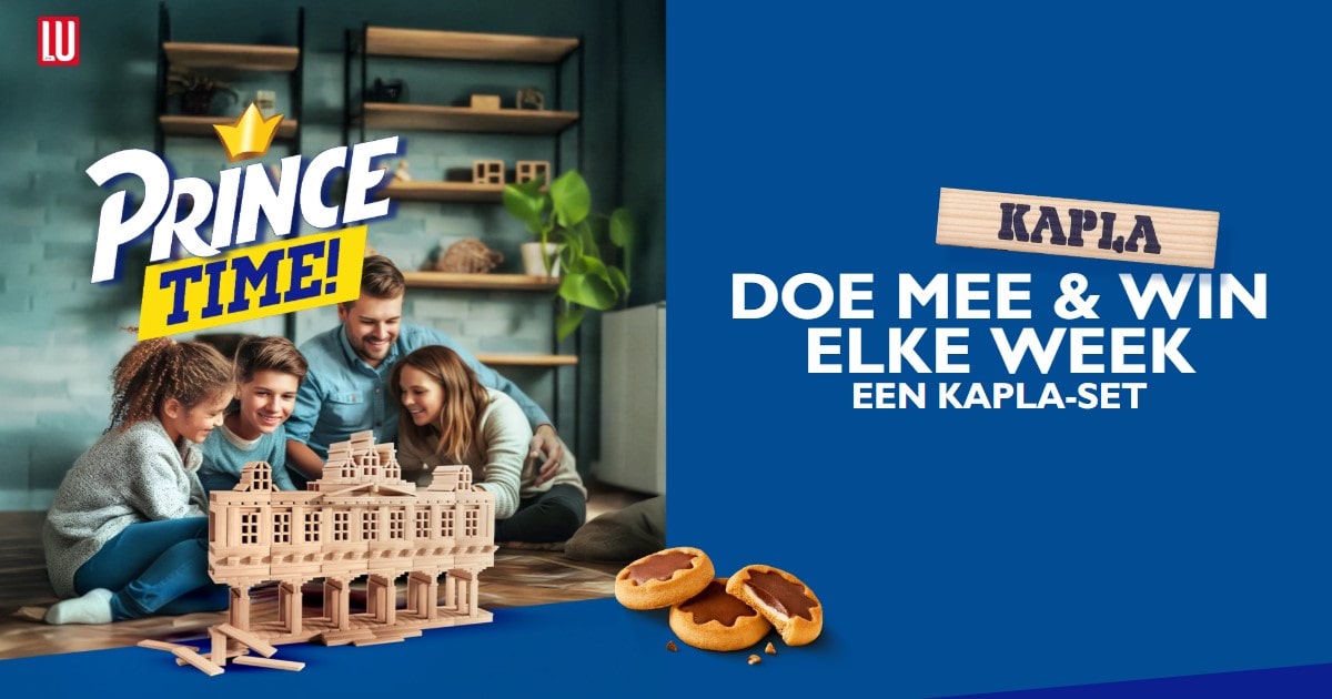 Prince Time - DOE MEE & WIN ELKE WEEK EEN KAPLA-SET